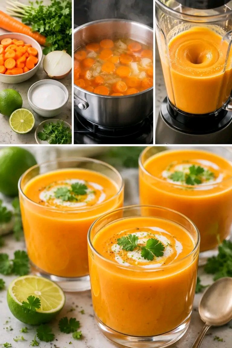 Chilled Carrot, Coconut & Lime Soup – Yummy Recipes